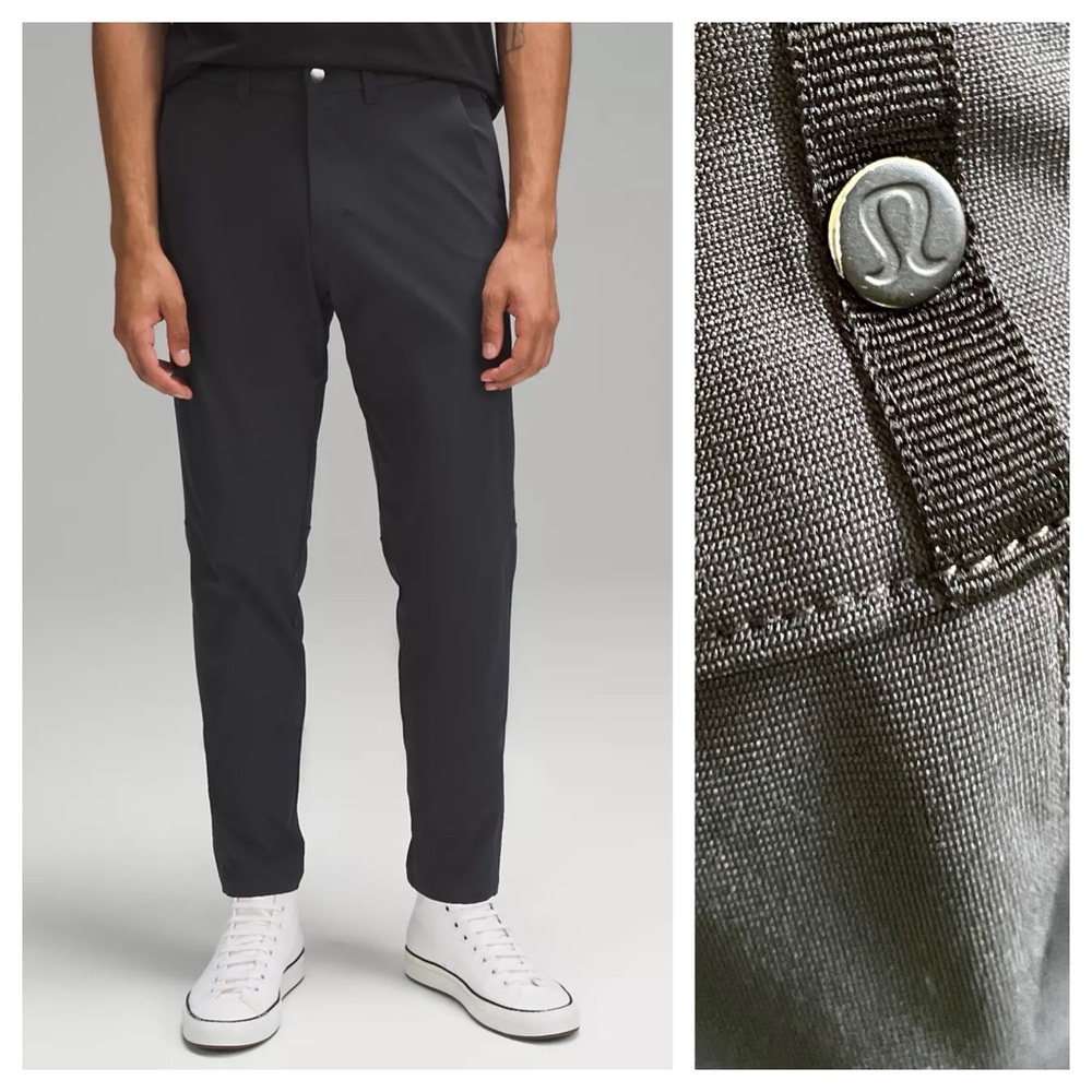 Lululemon Gray Slim Commission Pants Gem